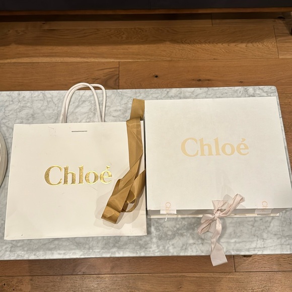 Chloe | Bags | Chloe Boutique Box And Shopper Bag | Poshmark
